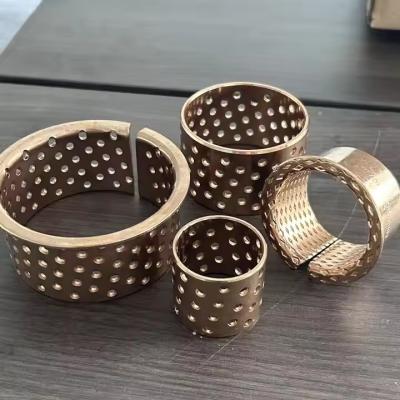 中国 ブロンズ ローリング ブッシング ポーラス ブロンズ 自動潤滑ベアリング 機械と機器に適した 販売のため