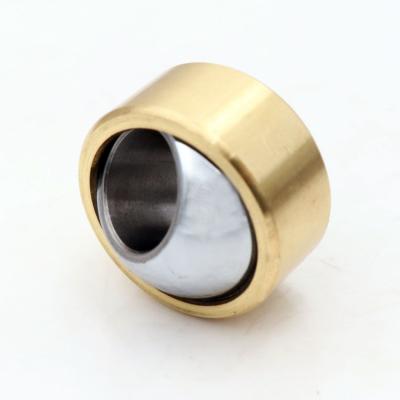 China Brass Outer Race Spherical Plain Bearing GE16PW With 16*32*21 Mm for sale
