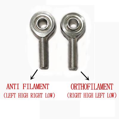 China SA18T/K Rod End Spherical Sliding Bearing - het Gesmede Witte Zink van Rod End Bearing Coated With Te koop
