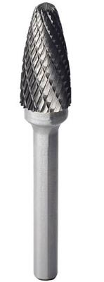China Customized Logo Carbide Burr Tool Bits Diamond Cut Carbide Burrs Fine Cut / Double Cut For Industrial for sale