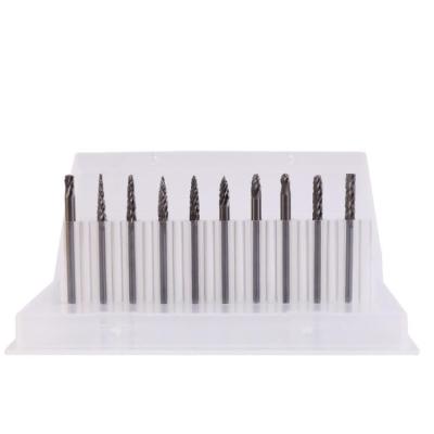 China Standard Tungsten Carbide File  0.118" 3mm Shank Rotary Tool Cutting Burrs for sale