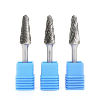 China High Head Hardness Tungsten Carbide Burr Bits With Custom Logo And OEM/ODM Service for sale