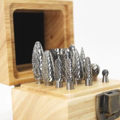 China Professional Carbide Rotary Burr Set For Grinding Deburring And Polishing for sale