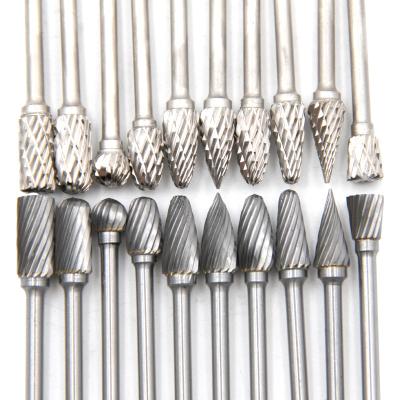 China 40 Cr 6mm Extended Length Carbide Burrs Safety Carbide Die Grinder Bit Set Oem Service for sale