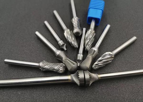Quality 60HRC Solid Carbide Rotary Burr Long Shank Carbide Burr Good Grinding Effect 3 for sale