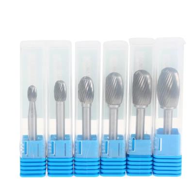 China YG6/YG8 Grade Tungsten Carbide Rotary Burrs in Full Size for Smooth and Accurate Material Removal for sale