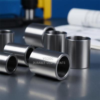 China Sintering And Precision Machining Tungsten Carbide Sleeves For Plain Oil Type Bushing Grade Recommendation YG20C Durable And Components for sale
