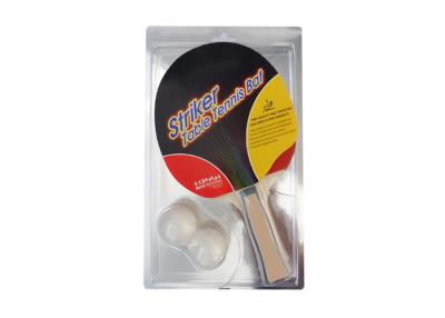 Cina Il ping-pong ha messo 1 racchetta con 2 palle bianche in bolla che imballa non la gomma del brufolo della spugna fuori in vendita