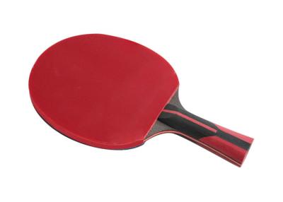 China Koolstofvezel 7 Aanval van de de Rackets de Kleverige Rubber Perfecte Gelijke van het VOUWpingpong Te koop