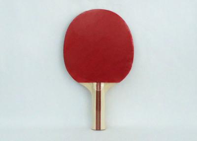 Cina Brufolo di gomma della spugna delle racchette professionali gialle di ping-pong in compensato del tiglio in vendita
