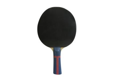Cina Maniglia di colore delle racchette di ping-pong del compensato del pioppo 6mm con la gomma invertita di ITTF in vendita