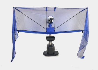 China Aluminum Alloy Ping Pong Playing Robot With Net , Serving Speed 4-40m/s for sale