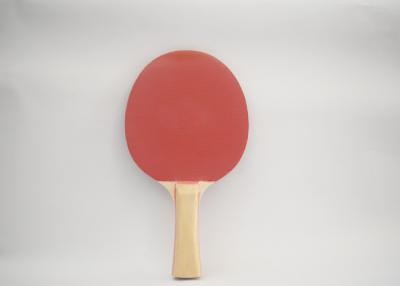 Cina Pipistrelli professionali di ping-pong con le linee variopinte maniglia intarsiata in vendita
