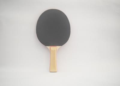 Cina Pipistrelli professionali di ping-pong con le linee variopinte maniglia intarsiata in vendita