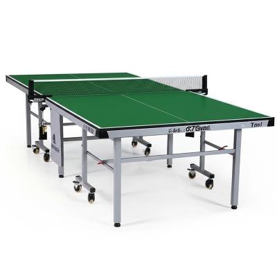 China 9 Feet X 5 Feet Competition Table Tennis Table Side Wheel Φ75mm 4-pcs. for Professional Competitions for sale