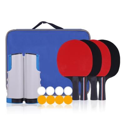 China Proteção de borda líquida flexível de Purewood das bolas das raquetes 8 de Ping Pong Paddle Set Of 4 à venda