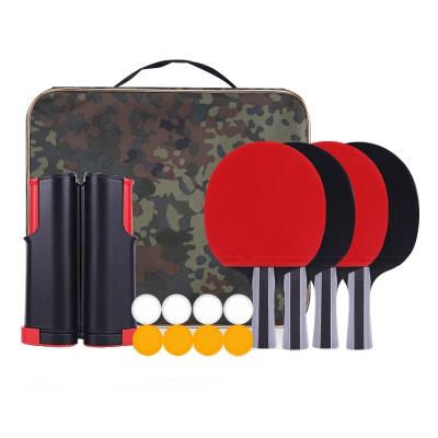 China Proteção de borda líquida flexível de Purewood das bolas das raquetes 8 de Ping Pong Paddle Set Of 4 à venda