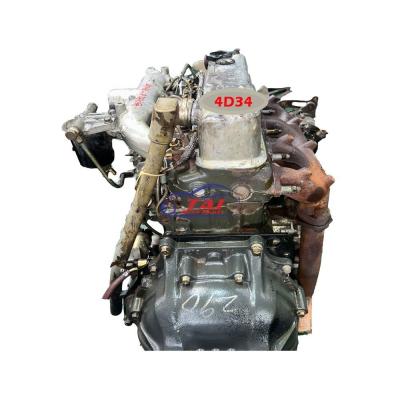 China Used Mitsubishi 4D34 4D34T Engine Motor for Japanese Agricultural Machinery à venda