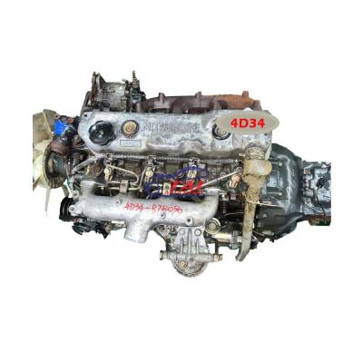 China 4D34 Used Diesel Engine for Mitsubishi Truck Good Running Condition and ISO9001/TS16949 Certified à venda