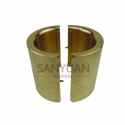 China Bronze Crankshaft Bearing Guide Post  Bronze Oill Free Guide Bushing Sliding Bearing Customize Oilless Bushing for sale