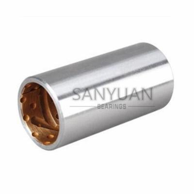 China Bimetal Bushing  Bronze Oill Free Guide Bushing Sliding Bearing Customize Oilless Bushing for sale