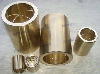 China Bronze Oill Free Hydraulic Bush Sliding Bearing Customize Oilless Bushing DIN Customize Bearing for sale