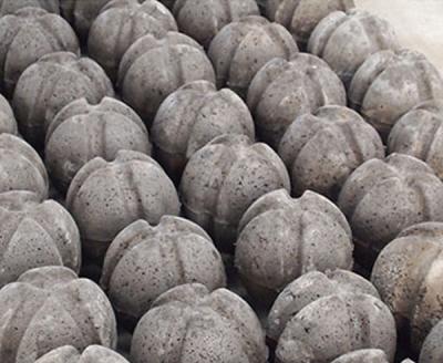 China Low Cost & Aluminum Base Slag Stopping Ball In BOF for sale