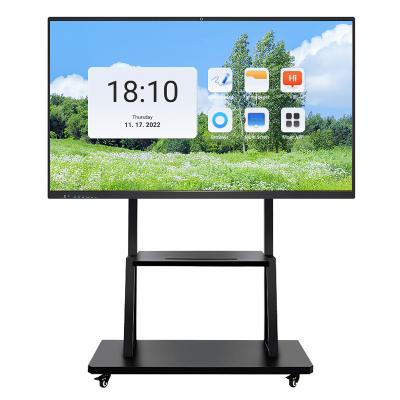 China Qtenboard 75 Zoll Interaktives Smartboard Whiteboard für Bildung 86 Zoll zu verkaufen