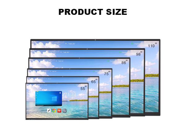 Quality Qtenboard Interactive White Board Ai Function Android 14.0 Windows Dual System for sale