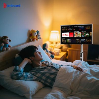 China Qtenboard Groothandel Prijs 24 32 Inch Mobile Smart TV Stand by Me Smart TV Draagbare touchscreen monitor met 9 uur batterij Te koop