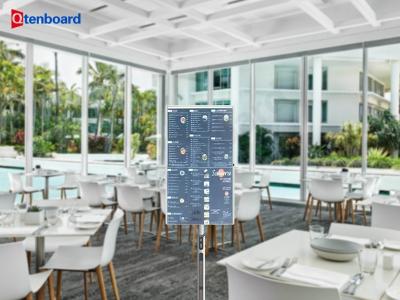 China Verminder wachttijd: vermaak gasten met Qtenboard's StandByMe TV Te koop