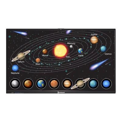 中国 Qtenboard 卸売スマートデジタルホワイトボード 105/85/75/65 インチ タッチスクリーン 会議室 教育教室 インタラクティブホワイトボード 販売のため