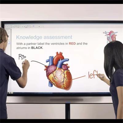 China 75 inch LCD Interactief Slim Bord Touch Digitale Whiteboards Interactieve Monitor Display Scherm Te koop