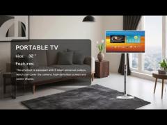 Qtenbaord 24 32 Inch Smart TV Stand by Me Draadloze TV op wiel