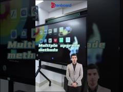 9679 Chip 65 75 86 98 105 110 Grande tamanho Interativo Painel plano Anotação suave Ferramentas de quadro branco Suporte de videoconferência
