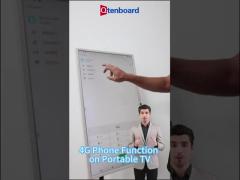 Qtenboard 21.5 Tablet TV Portátil Smart Mall Concierge Google GMS EDLA Sim Taxa de Atualização Ntsc 60Hz Navegar Descobrir Salvar