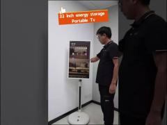 Custom Rolling Smart Display with Touchscreen | OEM Factory for Singapore Brands
