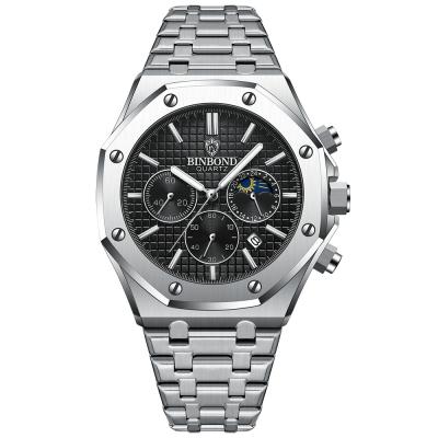 China Stylish Traditional Corporate Timepiece Incorporating Sleek Silver Finish and Easy to Read Markers Enhancing Office Attire for sale
