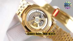 39mm 18ct Yellow Gold Thin Dress Watch | Black Dial Small Seconds Wristwatch
