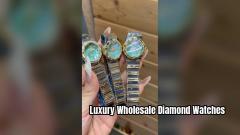 Women's Mother of Pearl Watch Wholesale | Custom OEM Diamond Bezel In Stock