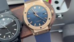 Multi-color Case Rubber Strap Men Automatic Watch Minimalist Casual Wristwatch