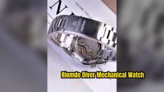 Riomdo 100M Waterproof Automatic Diver Mechanical Watch for Men