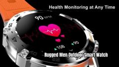 BW1846 Rugged Outdoor Smart Watch for Men | Bluetooth Call Fitness Watch