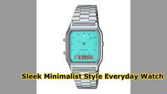 Minimalist Quartz Watch Sleek Style for Everyday Wear
