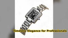 Elegant Vintage Style Business Watch for Professionals