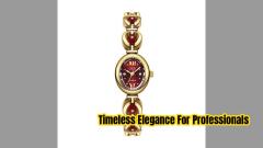 Classic Business Watch Elegant Professional Timepiece