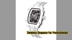 OBLVLO Classic Business Watch Elegant Executive Style