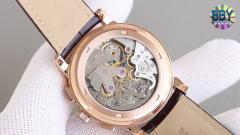 Patek Philippe 5070J Rose Gold Black Dial Chronograph Watch
