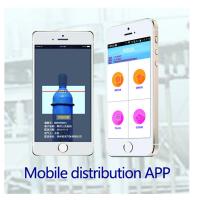China Cloud Data Metal Barcode CNEX LPG Cylinder Tracking for sale