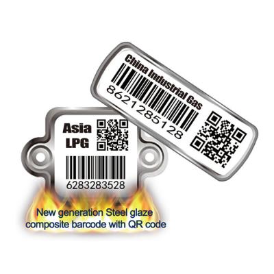 China Permanent High Temperature Resistant Cylinder Barcode for sale